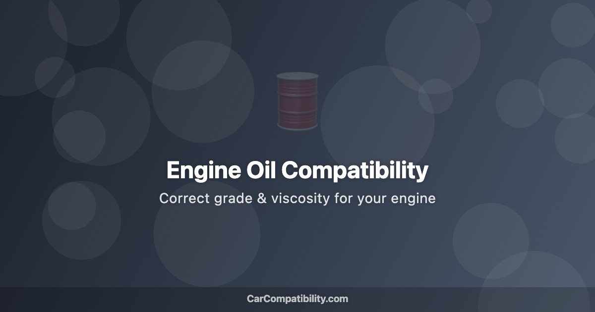 Peugeot 308 Engine Oil — Grade, Capacity & Recommendation...