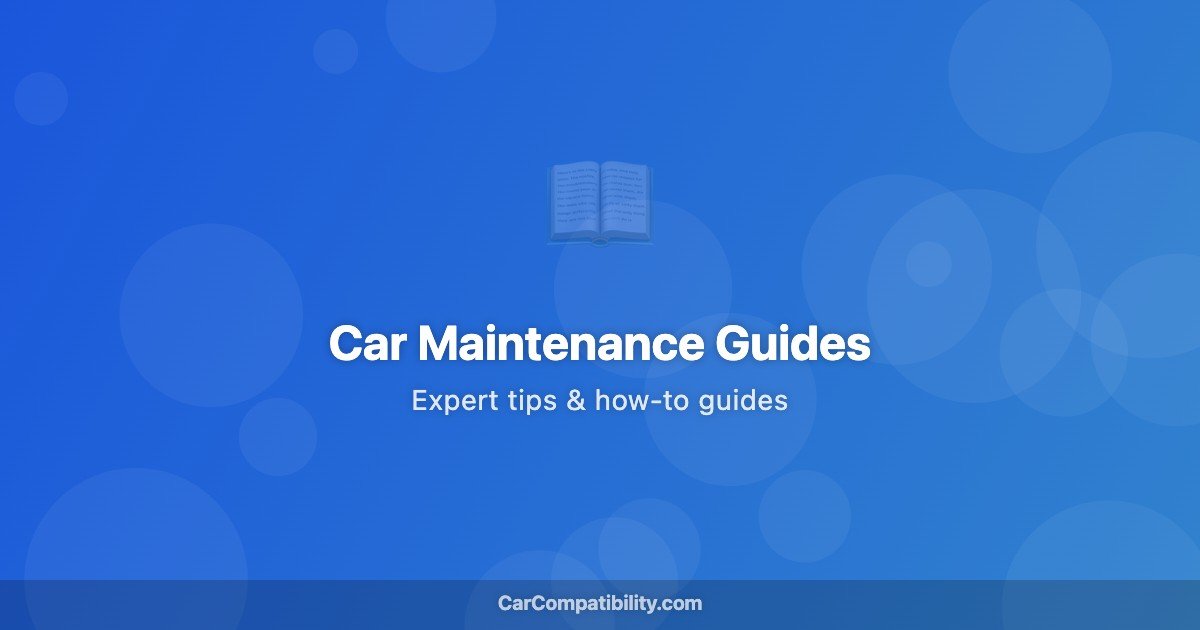 Car Maintenance Costs UK 2026 — How Much Should You Spend?